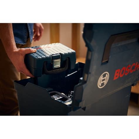 Bosch L Boxx 4 14 In W X 15 In H X 175 In D Blue Plastic Tool Box