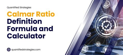 Calmar Ratio Definition Formula And Calculator