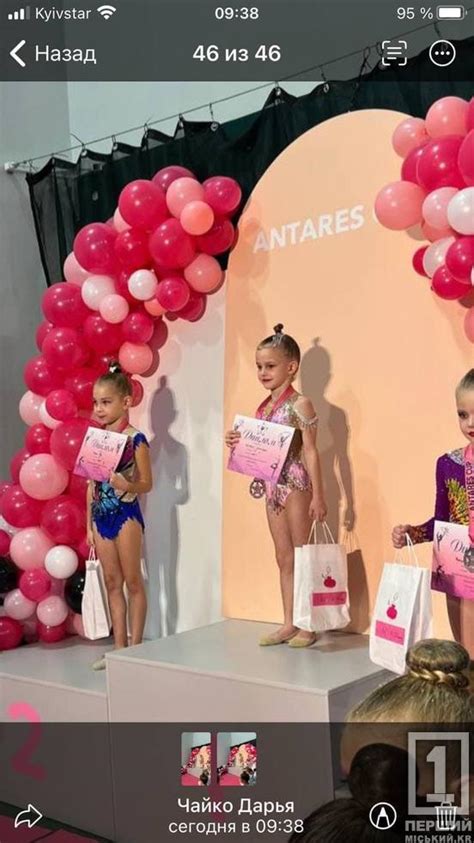 Грація харизма та рухи що заворожують криворізькі гімнастки блискуче виступили у Камянському