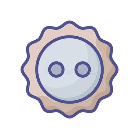 button fill inside vector icon which can easily modify or edit stock