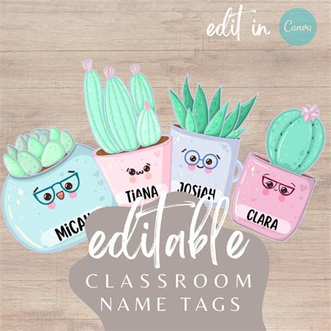 Summer Cubby Tags Etsy