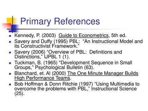 ppt problem based learning in econometrics with supporting technology