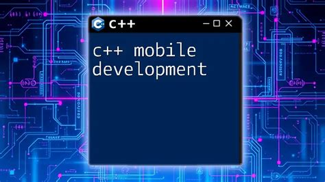 C Mobile Development Simplified Quick Command Guide