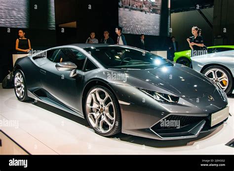 Lamborghini Huracan Zhong Special Edition For China On Display At The