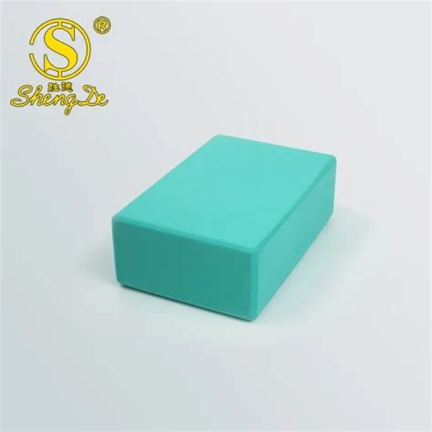 Buy Natural Closed Cell Foam Blocks Double Color Yoga Block Eva Fitness Yoga Brick From Fuqing