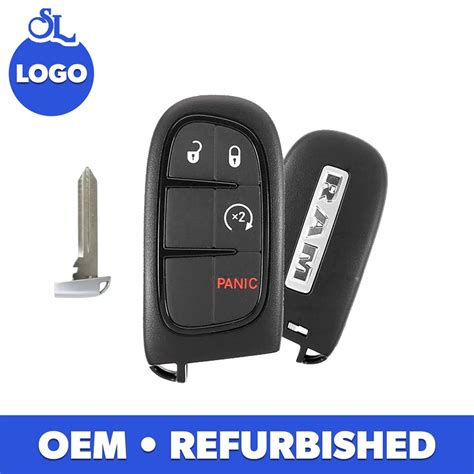 Ram 4 Btn Smart Key L U P Rs Fcc Gq4 54t 433 Mhz Oe 56046956aj