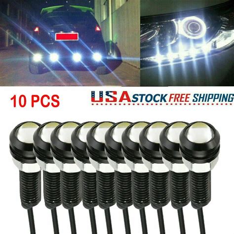 10x Eagle Eye Lamps Led Drl Fog Daytime Running Car Light Tail Backup