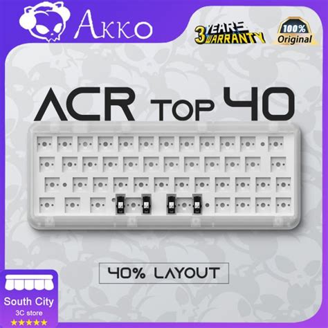 Akko ACR TOP Barebone Keyboard Zexron Technology News Reviews
