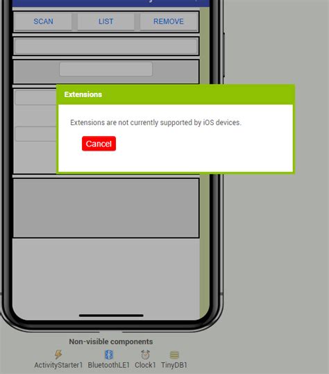 Ble For Ios Support Sample App Inventor For Ios Mit App Inventor Community