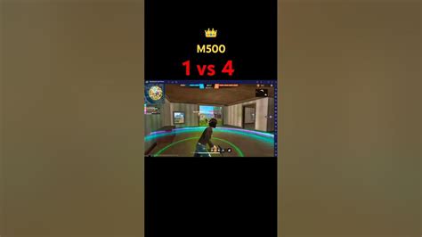 Cs Ranked 1vs4 🥵 M500 Red Number Against M500 Hacker?!! On Live 😱🔥 #shots#varl#freefire # ...