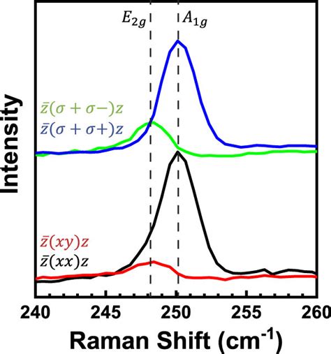 Raman Spectra Of Bi Layer Wse2 Measured In Different Polarization