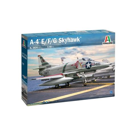 A 4 E F G Skyhawk Escala 1 48 Italeri 2826