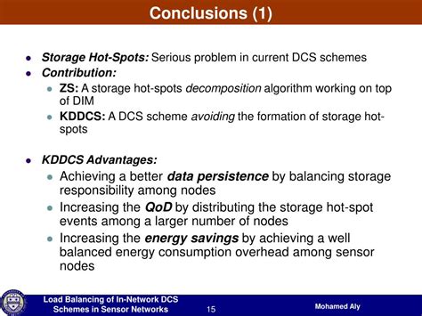 Ppt Load Balancing Of In Network Data Centric Storage Schemes In