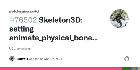 Skeleton D Setting Animate Physical Bones In The Inspector Does Not Work Issue