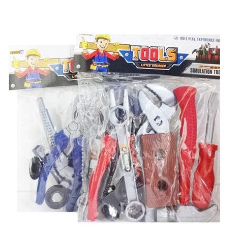 Toy Tool Set Pvc Bag Assorted
