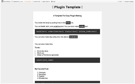 🔌︎ Plugin Template 🔌︎