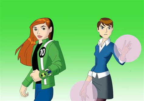 Teen Ben And Gwen Head Swap By L4drules4 On Deviantart