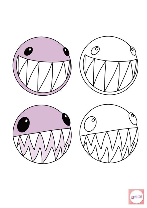 🎨뚝딱나라 색칠공부 어메이징 디지털 서커스 색칠공부 무료도안 🌈 어메이징 디지털 서커스 버블 색칠공부 네이버 블로그