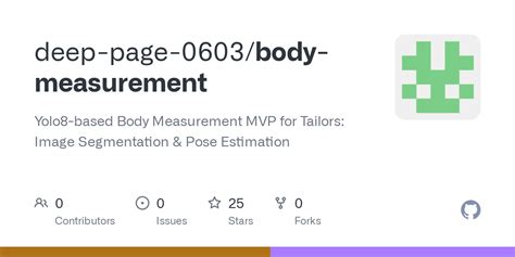GitHub Deep Page Body Measurement Yolo Based Body Measurement MVP For Tailors Image