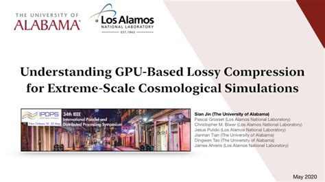 [ppt] understanding gpu based lossy compression for extreme scale