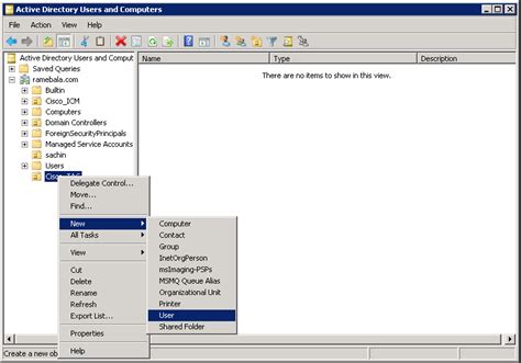 Customized Organizational Unit For Ldap Integration Between Call