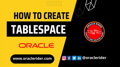 How To Create Tablespace In Oracle 19c Best Practice Gudie