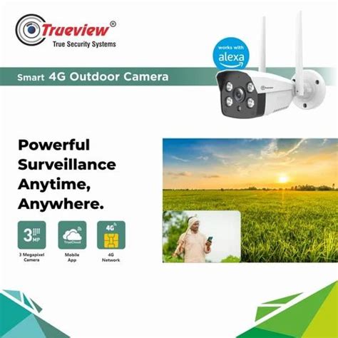 3 MP Wireless Sim Card 4g Ip Cctv Security Camera For Outdoor Use Day Night At 2400 Piece
