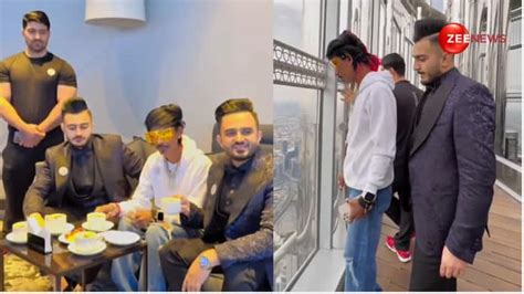 Dolly Chaiwala Enters Burj Khalifa Dubai Video Goes Viral Zee News