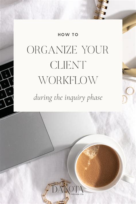 How To Organize Your Client Workflow During The Inquiry Phase Artofit