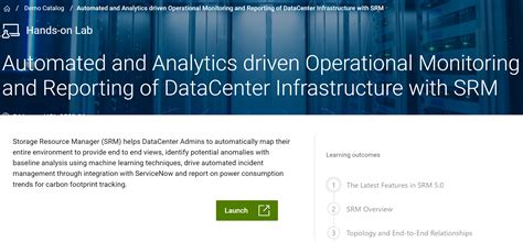 New Dell Srm 5 0 Hands On Lab Dell Technologies Info Hub