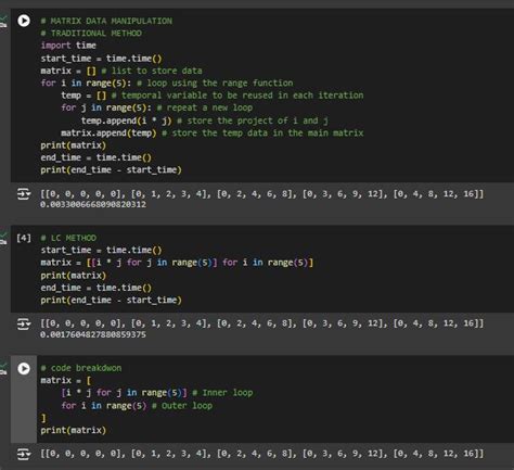 Miracle O On Linkedin Python Dsa Listcomprehension Codingmadeeasy
