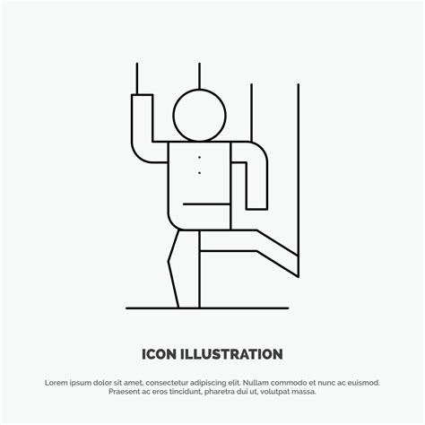 Command Control Human Manipulate Manipulation Line Icon Vector 15721197