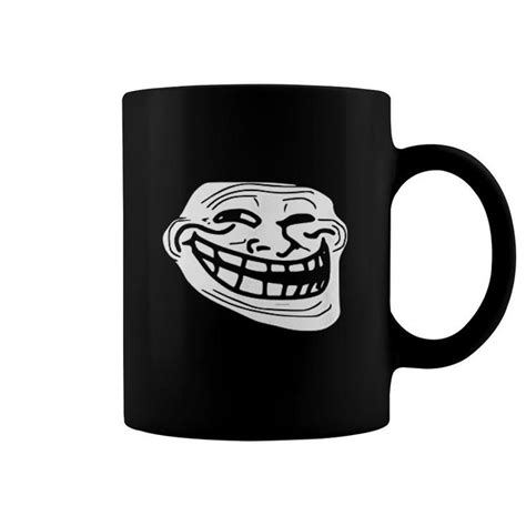 Internet Troll Meme Big Smiley Face Coffee Mug Mazezy