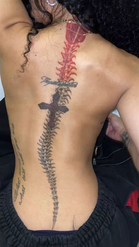 Spine Tatts🎀 Back Tattoo Spine Tattoos For Women Tattoos