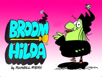 Russell Myers Broom Hilda Declared The Longest Running Comic Strip