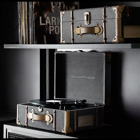 soundflight trunk encoding record player iconic nz design art