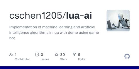 Github Cschen1205lua Ai Implementation Of Machine Learning And Artificial Intelligence