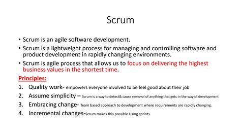 Software Engineering Agile Development Notespptx