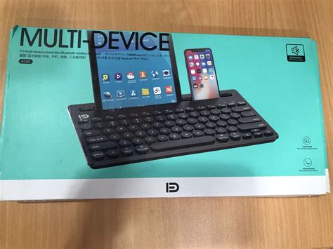 Multi Device Bluetooth Wireless Keyboard Computers And Tech Parts And Accessories Computer