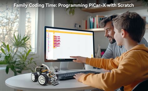 sunfounder picar x ai video robot car kit for raspberry pi
