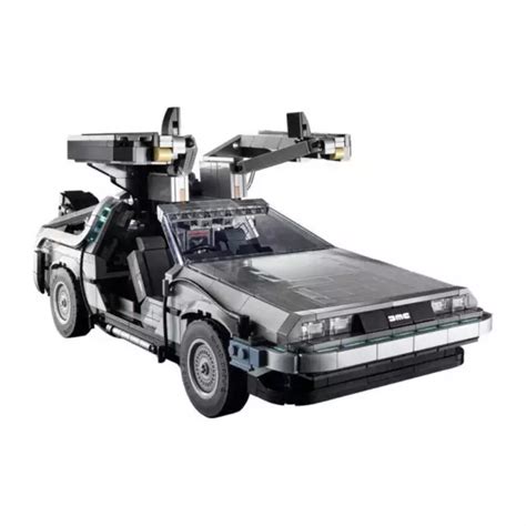 Back To The Future Time Machine Dmc Delorean 1872pcs Building Blocks