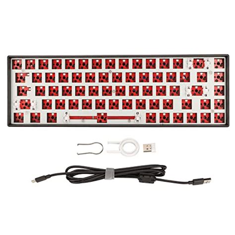Bewinner Key Mechanical Keyboard DIY Kit RGB Modular DIY Mechanical Keyboard Wireless
