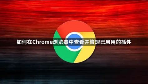 如何在chrome浏览器中查看并管理已启用的插件【图文教程】 如何在chrome浏览器中查看并管理已启用的插件【图文教程】