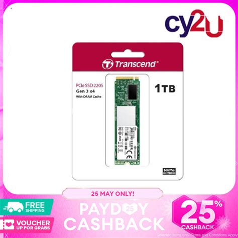 Transcend Tb Mte S Nvme Pcie Gen X M D Nand Ssd With Dram Cache Ts Tmte S Lazada