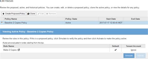 Create A Proposed Ilm Policy