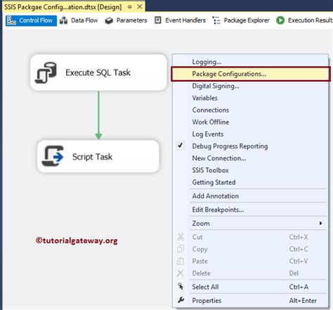 Ssis Package Configuration Using Environment Variable