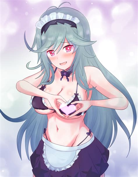 Rule 34 Breasts Chaos Aurora Grimms Notes Female Grimms Notes Heart Hands Maid Bikini Open