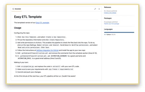 Xethub Run Simple Etl Pipelines Inside Github Using Git Xet And Github Actions