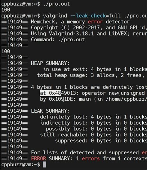 Use Valgrind To Find Memory Leak In C Program Shorts Youtube