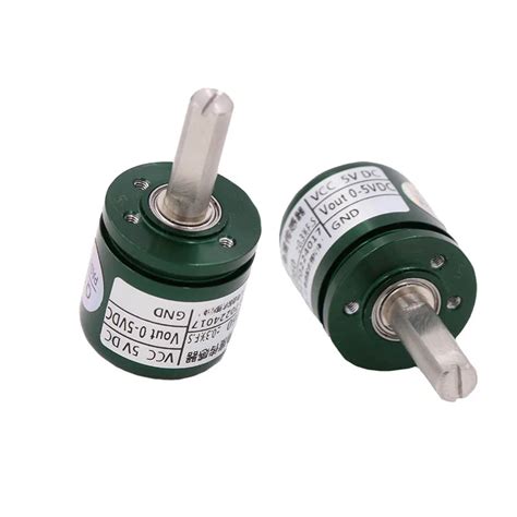 DC V Hall Angle Sensor Non Contact Industrial Degree Rotation Angular Displacement Sensor